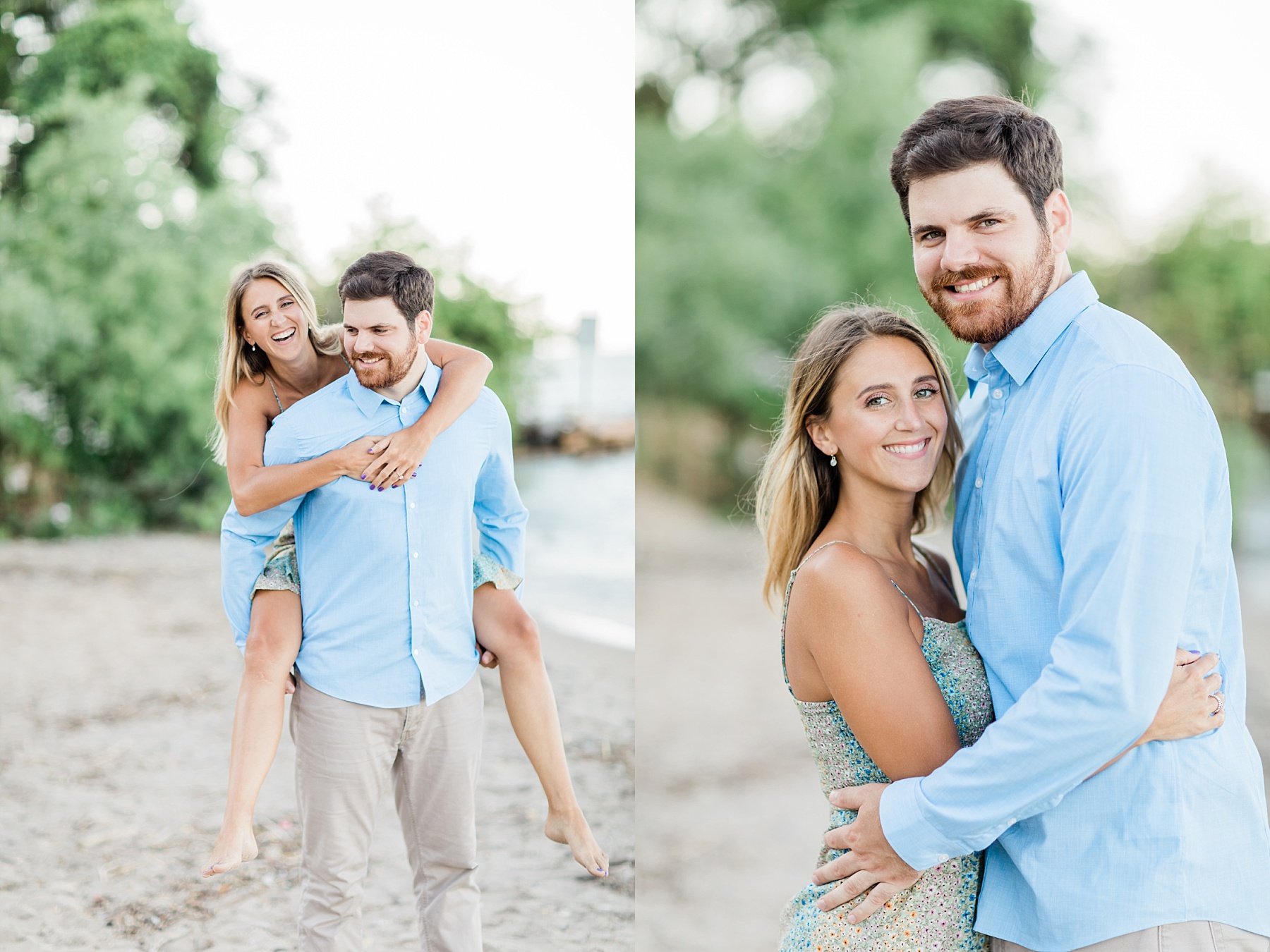 Atwater Beach Engagement Session | Taylor + Mike - happytakes.com