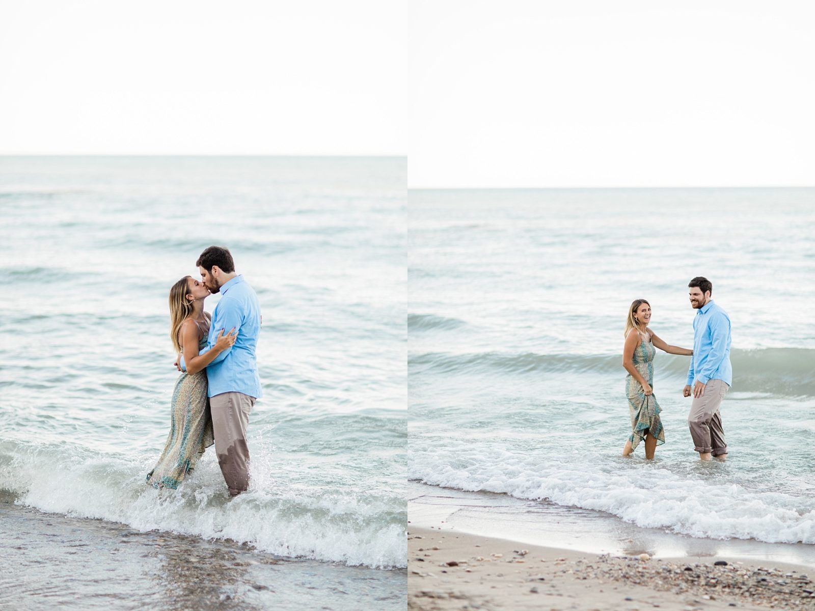 Atwater Beach Engagement Session | Taylor + Mike - happytakes.com